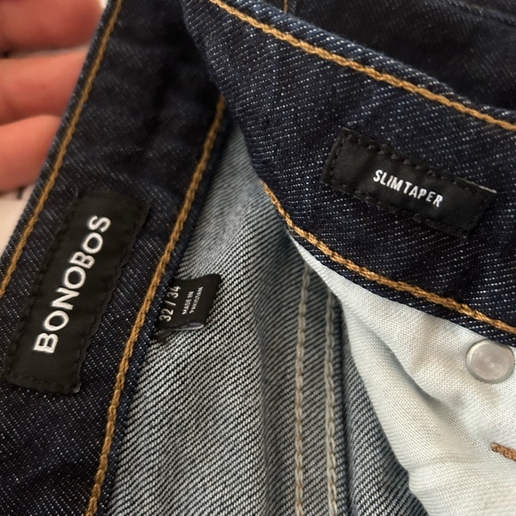 Bonobos | Jeans | Bonobos Jeans Slim Taper 3234 Dark Rinse Worn Once ...